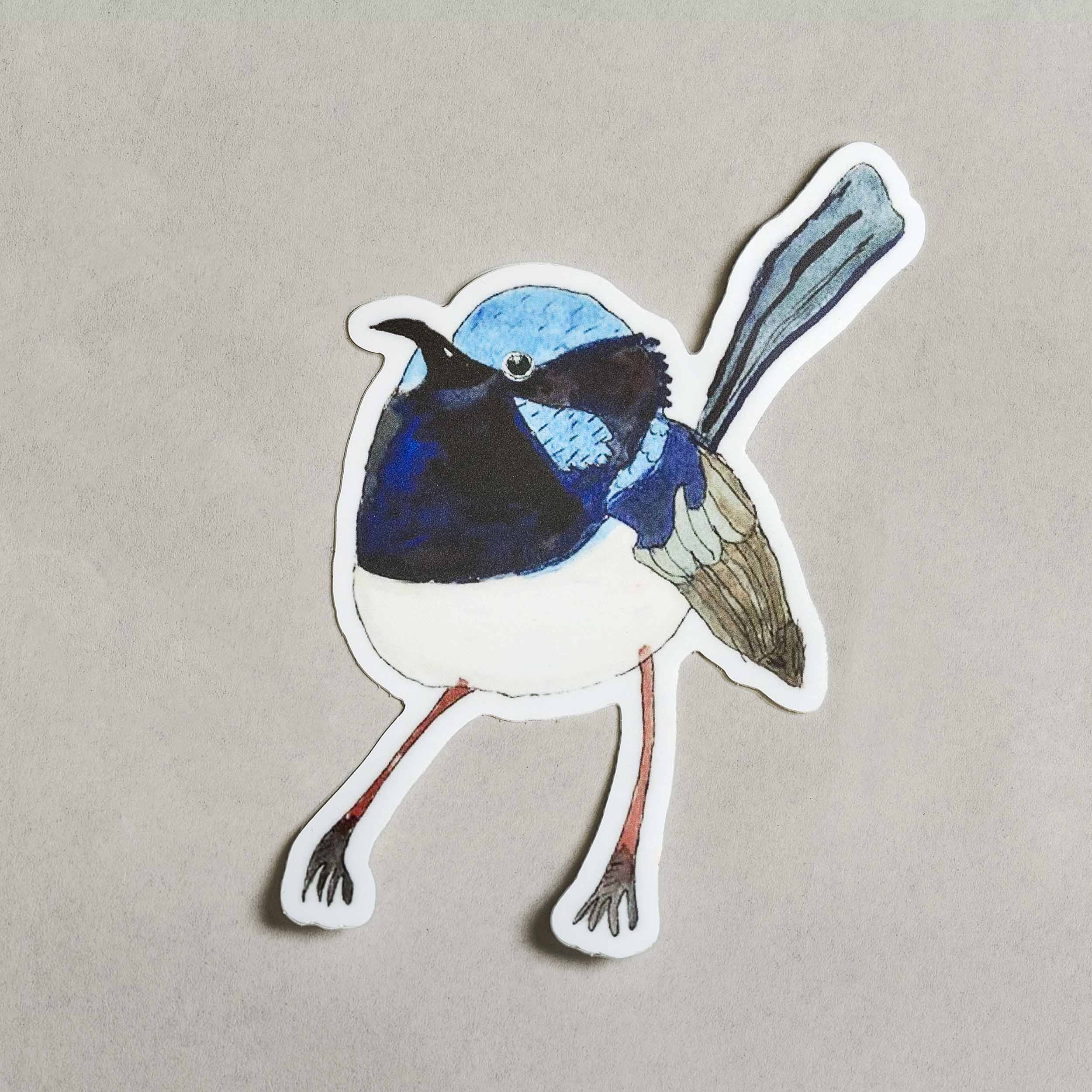 Superb Fairy Wren Sticker